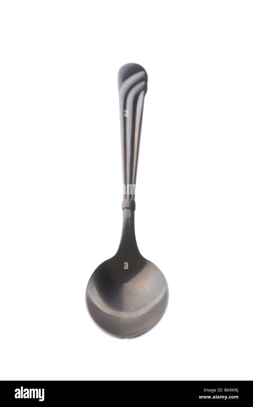 object on white kitchen utensil Spoon Stock Photo - Alamy