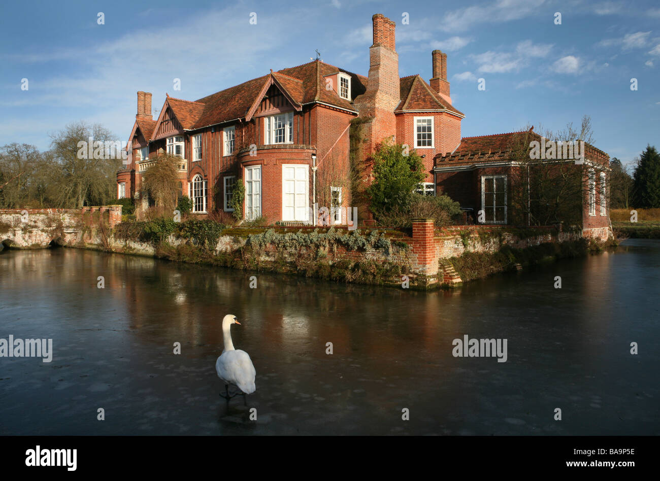 General Views Boxted Hall Boxted near Sudbury Suffolk Stock Photo - Alamy
