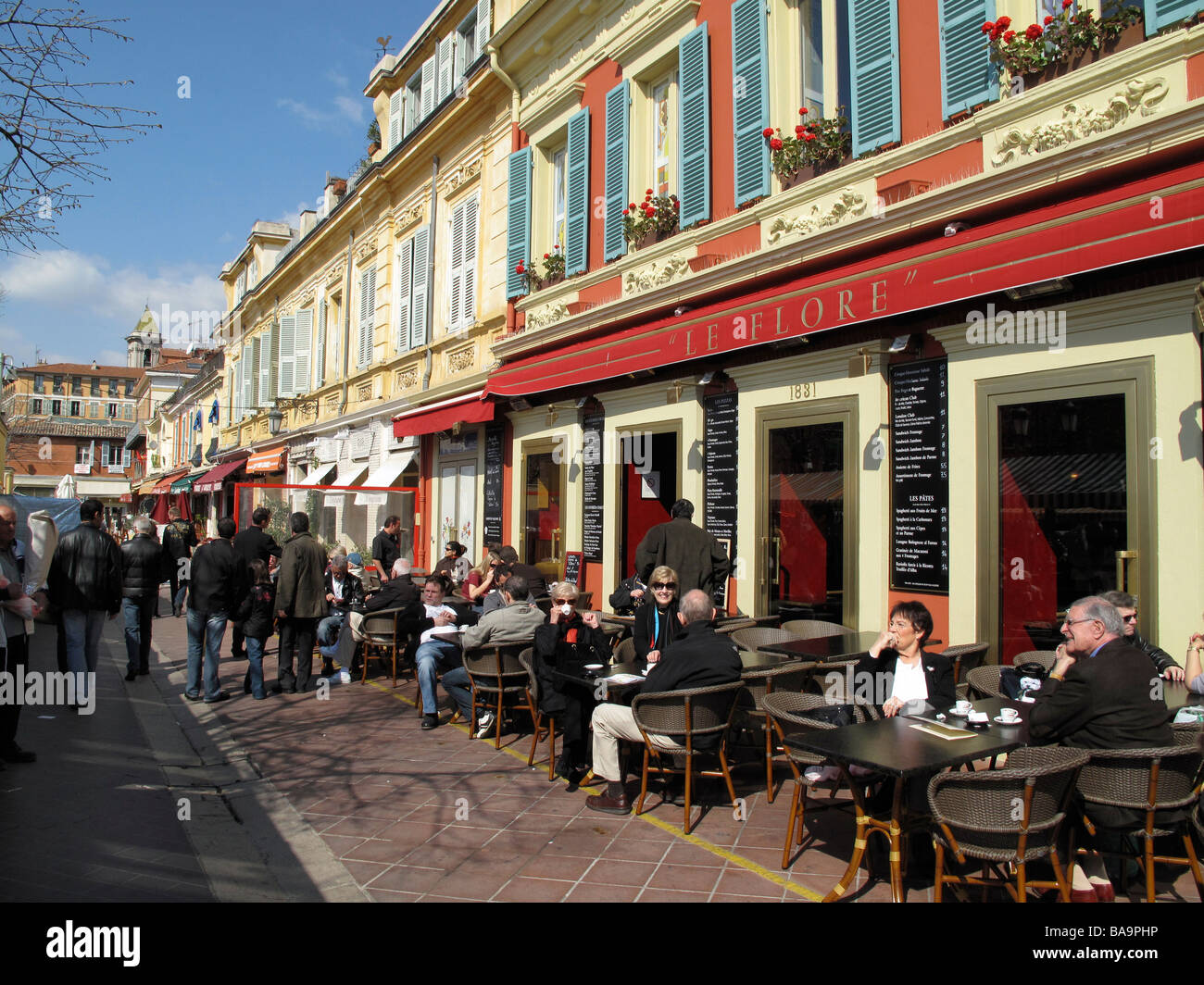 Cafes in nice hi-res stock photography and images - Alamy