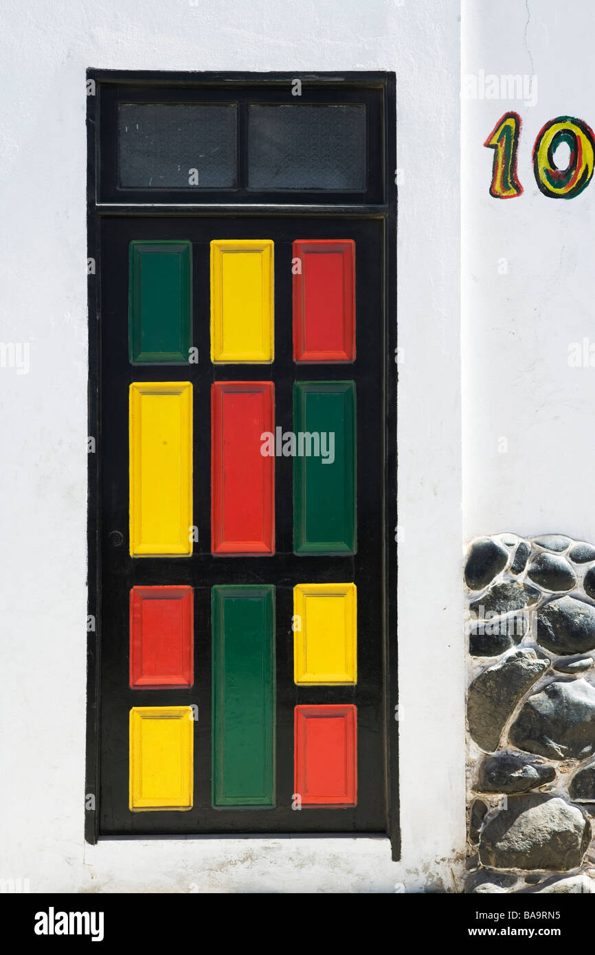 A colorful door Stock Photo - Alamy
