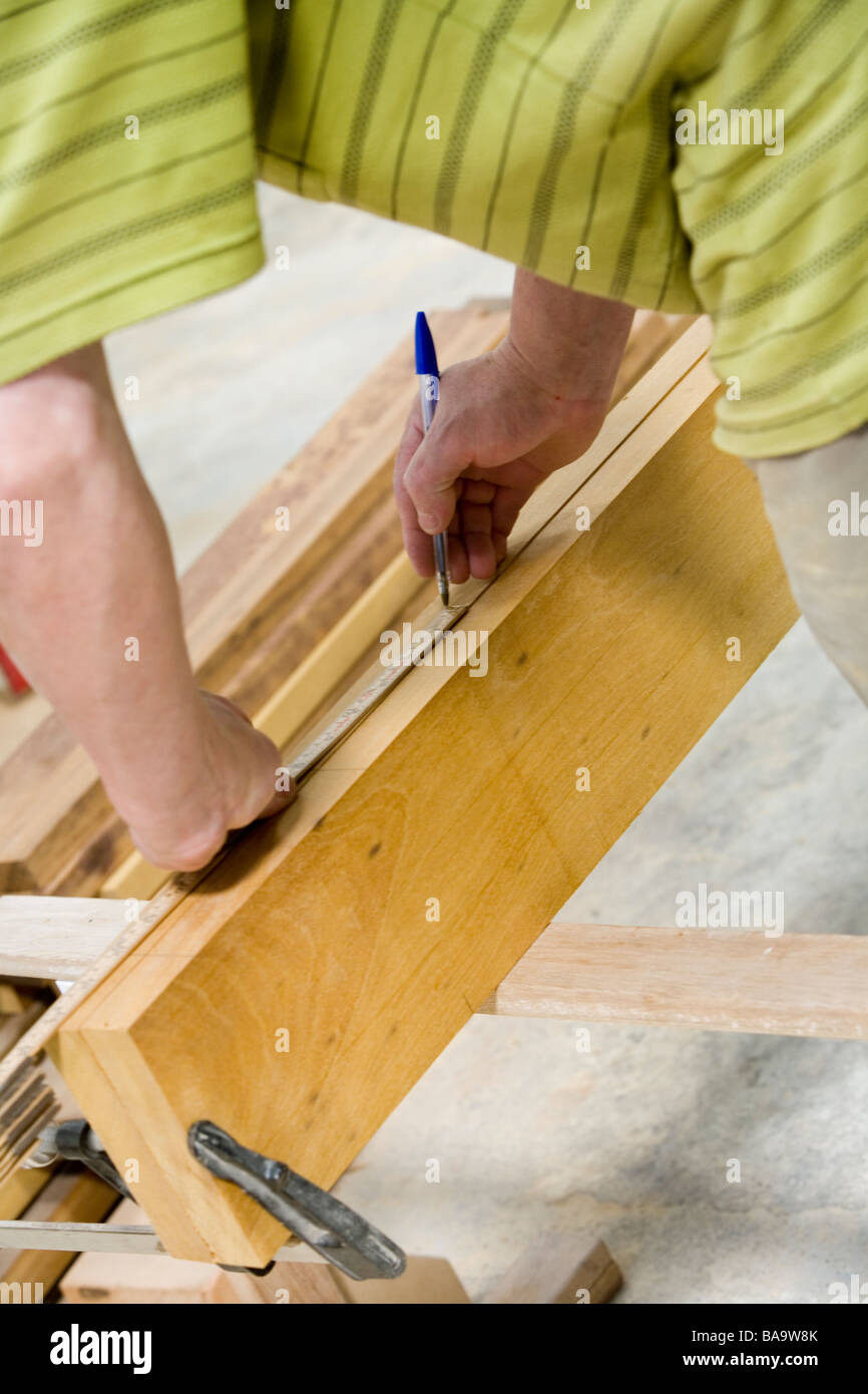 The hands of carpenters working Stock Photo - Alamy