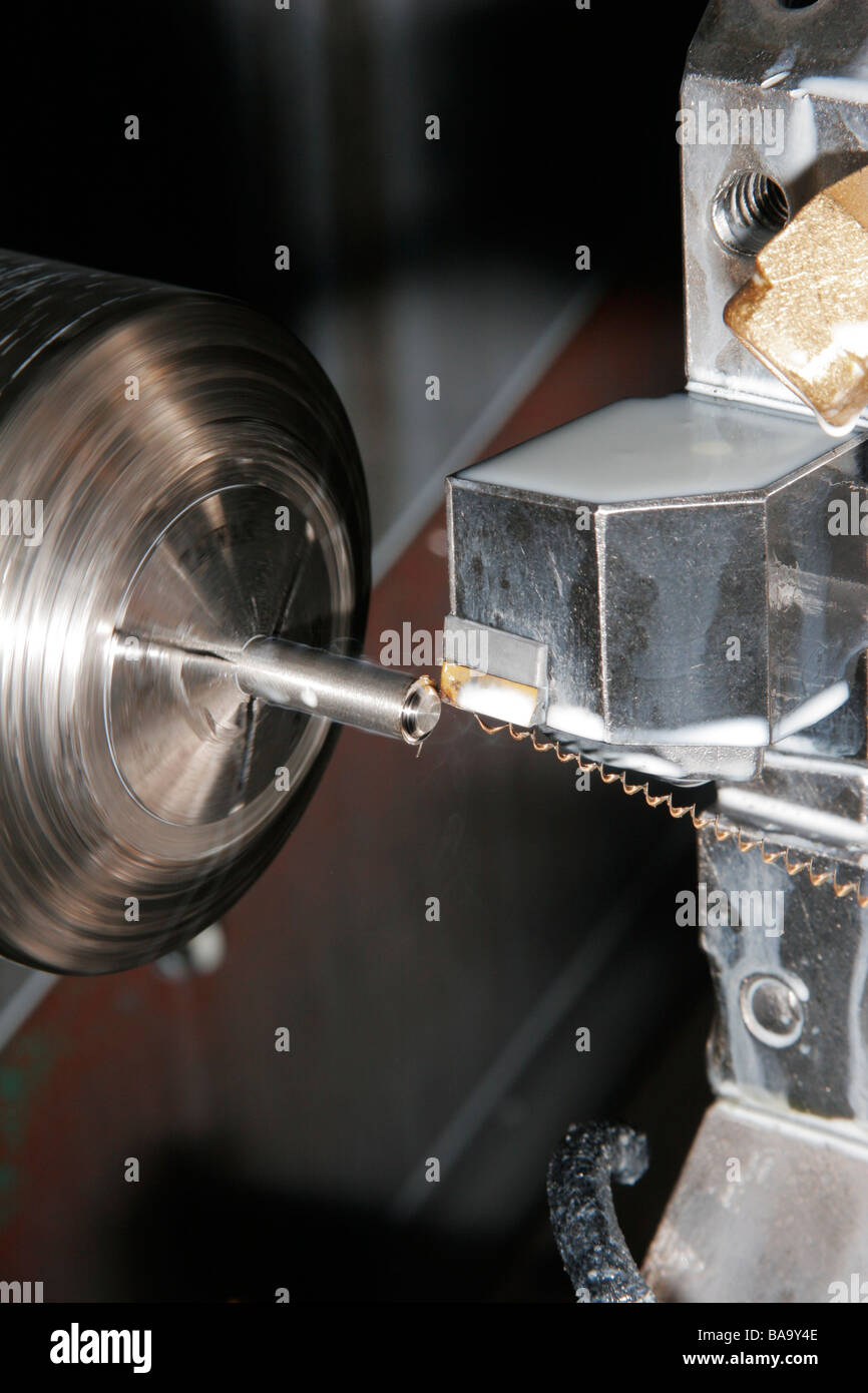 Cnc turning hi-res stock photography and images - Alamy