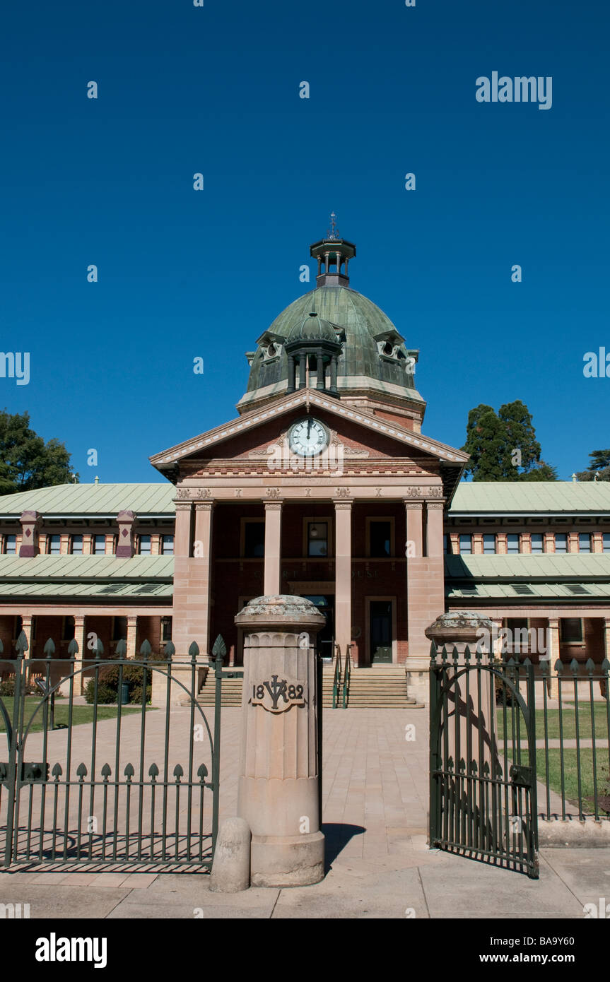 The Old Court House with the museum Bathurst New South Wales Australia ...