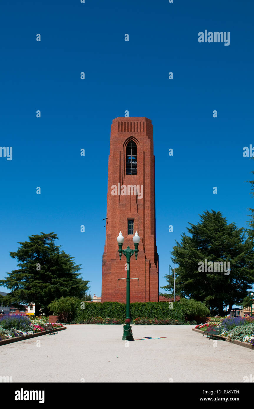 Kings Parade Park with War Memorial Carillon, Bathurst, NSW, Australia ...