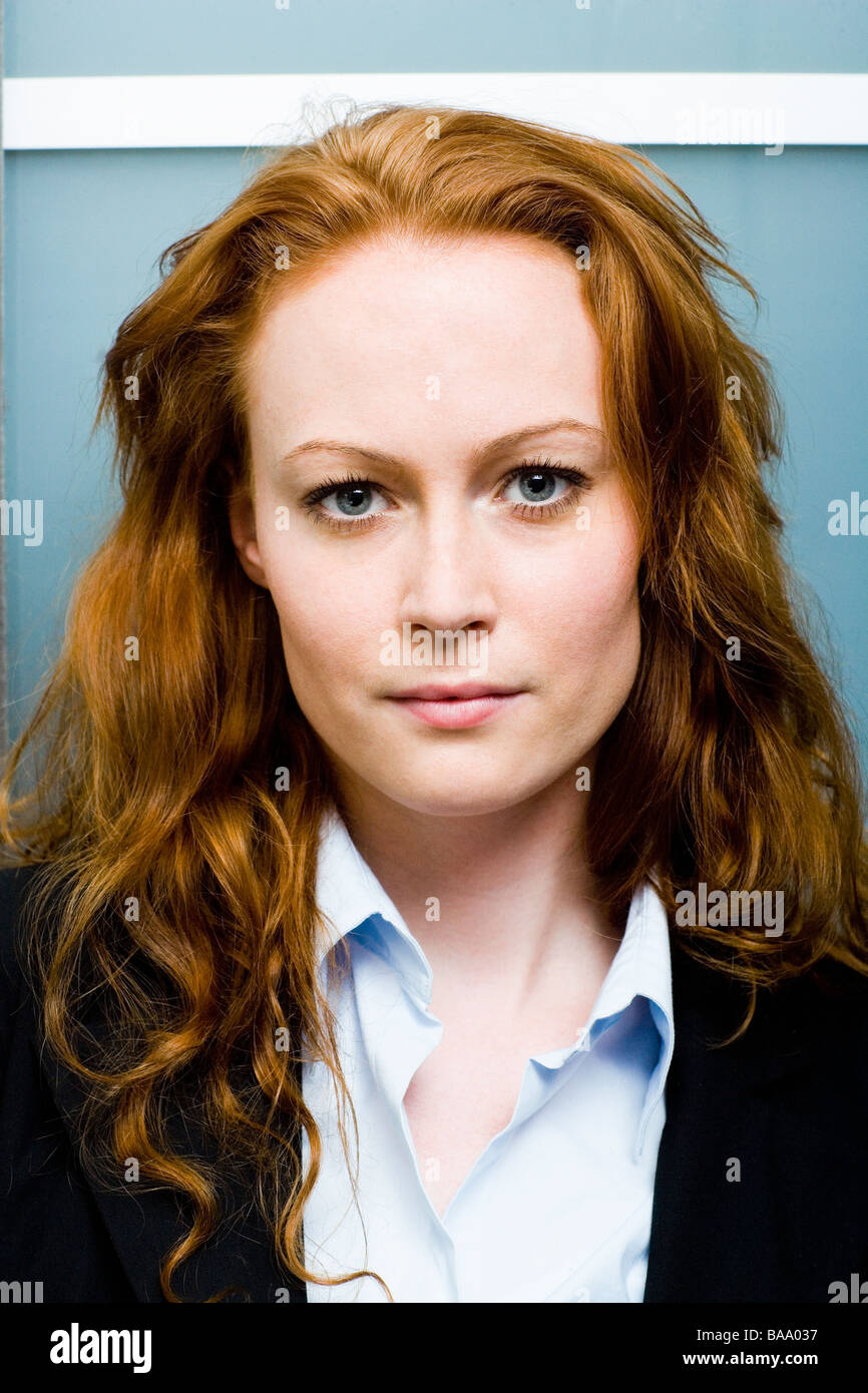 Portrait of a woman, Sweden Stock Photo - Alamy