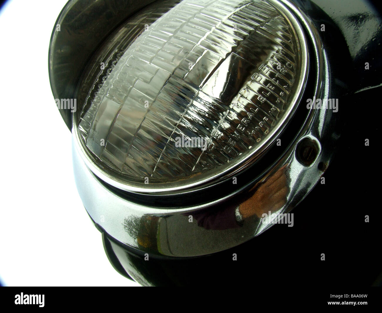 classic car headlight Stock Photo - Alamy