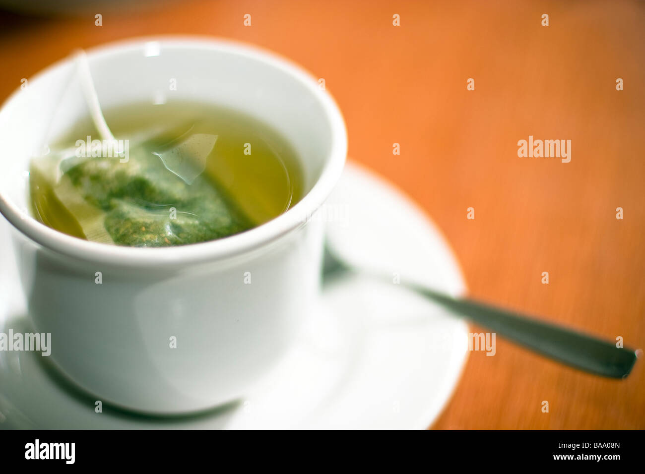 cup of coca tea in a hotel in Bolivia Stock Photo - Alamy