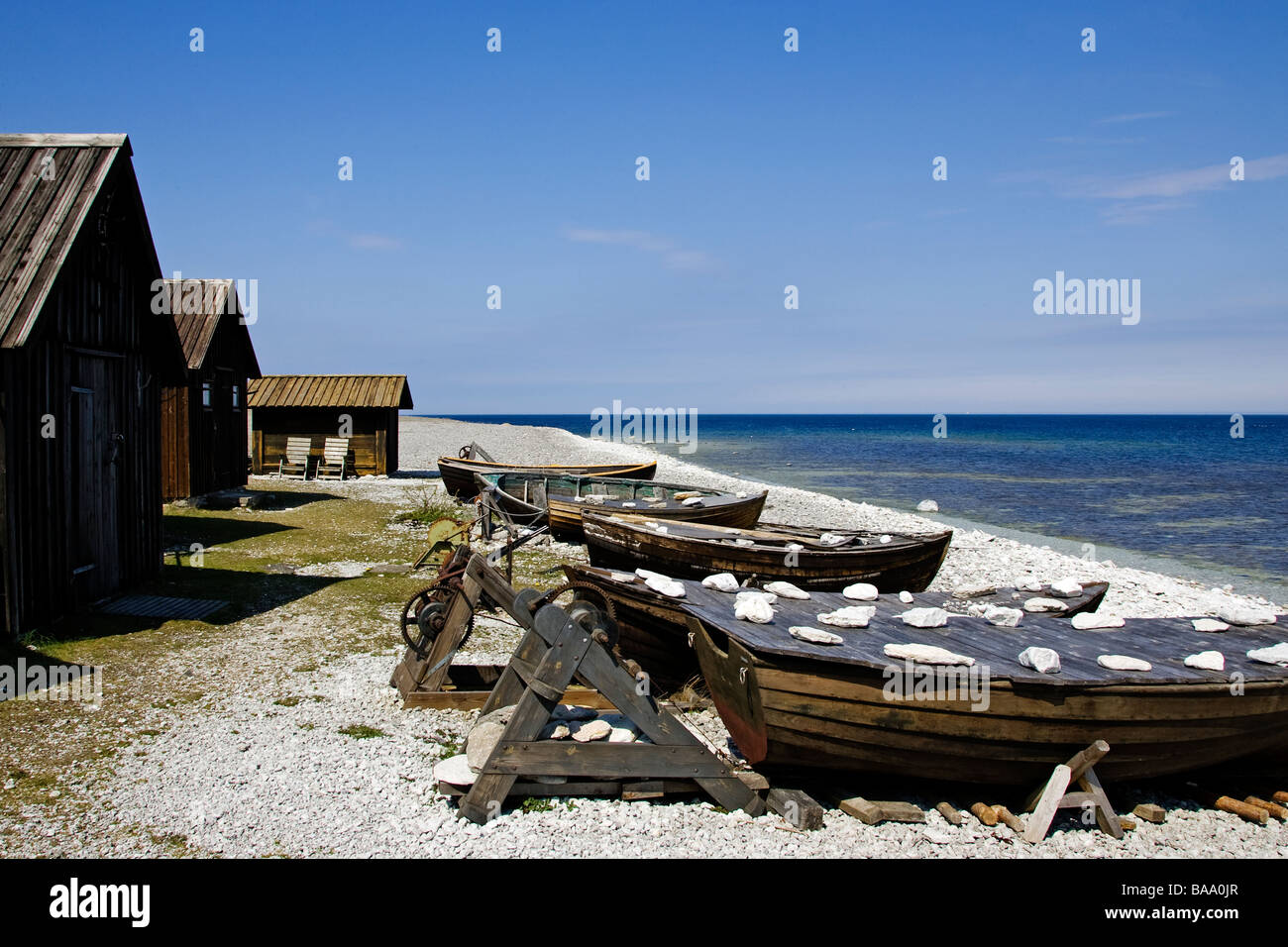 Gotland village life hi-res stock photography and images - Alamy