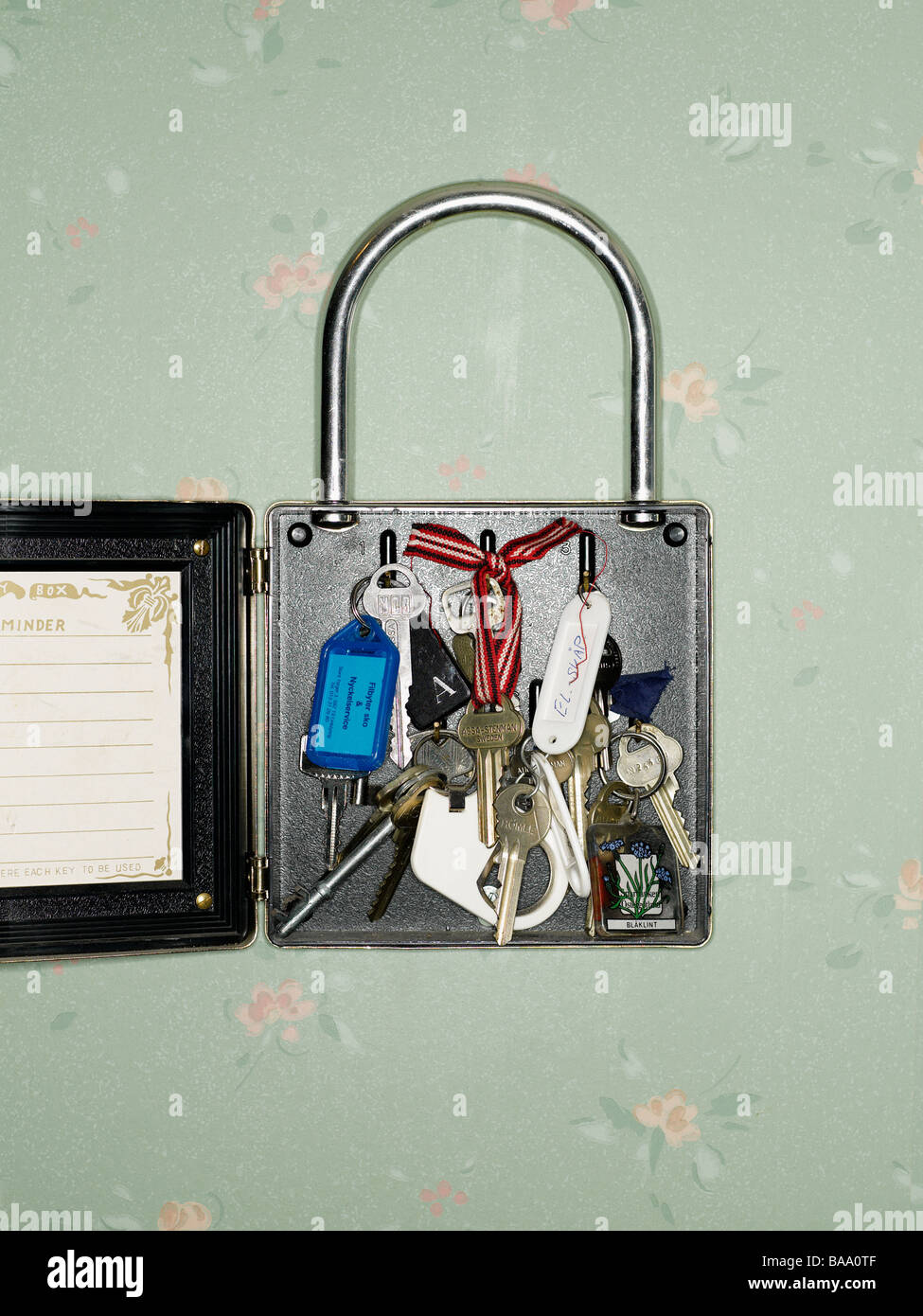 A key locker, Sweden Stock Photo - Alamy