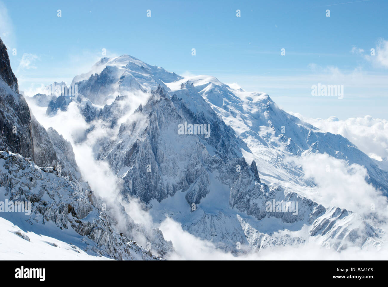 The Mont Blanc, Chamonix, France Stock Photo - Alamy