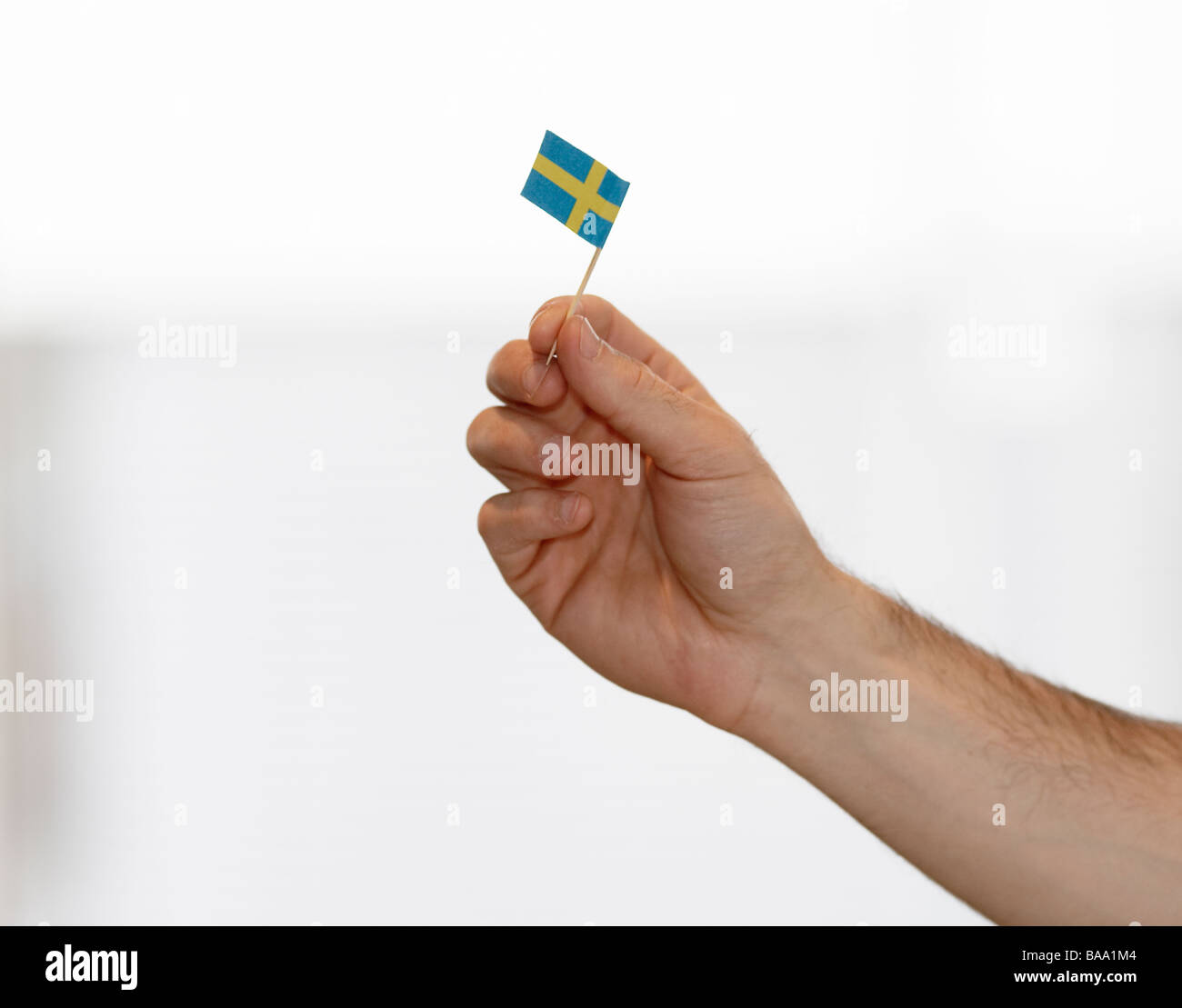 Man swedish flag hi-res stock photography and images - Alamy