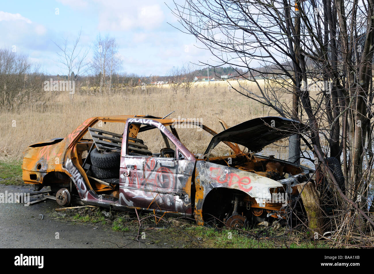 Carwreck hi-res stock photography and images - Alamy