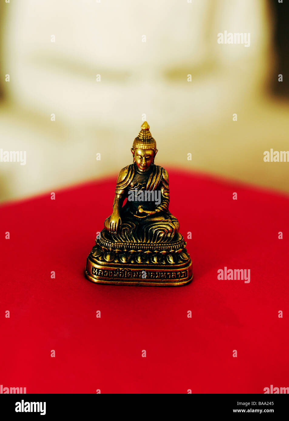 A Buddha symbol Stock Photo - Alamy