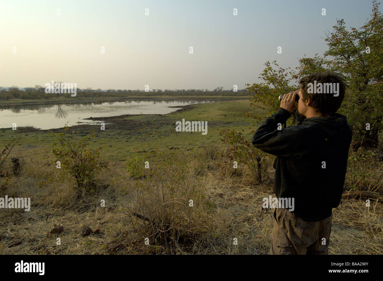Hwange National Park Zimbabwe biggest National Park in country semi ...