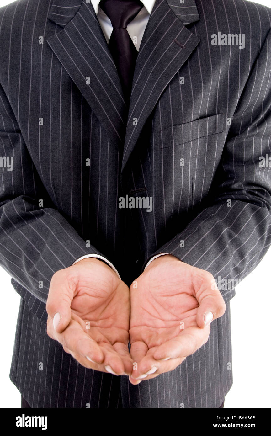 man showing begging gesture Stock Photo - Alamy