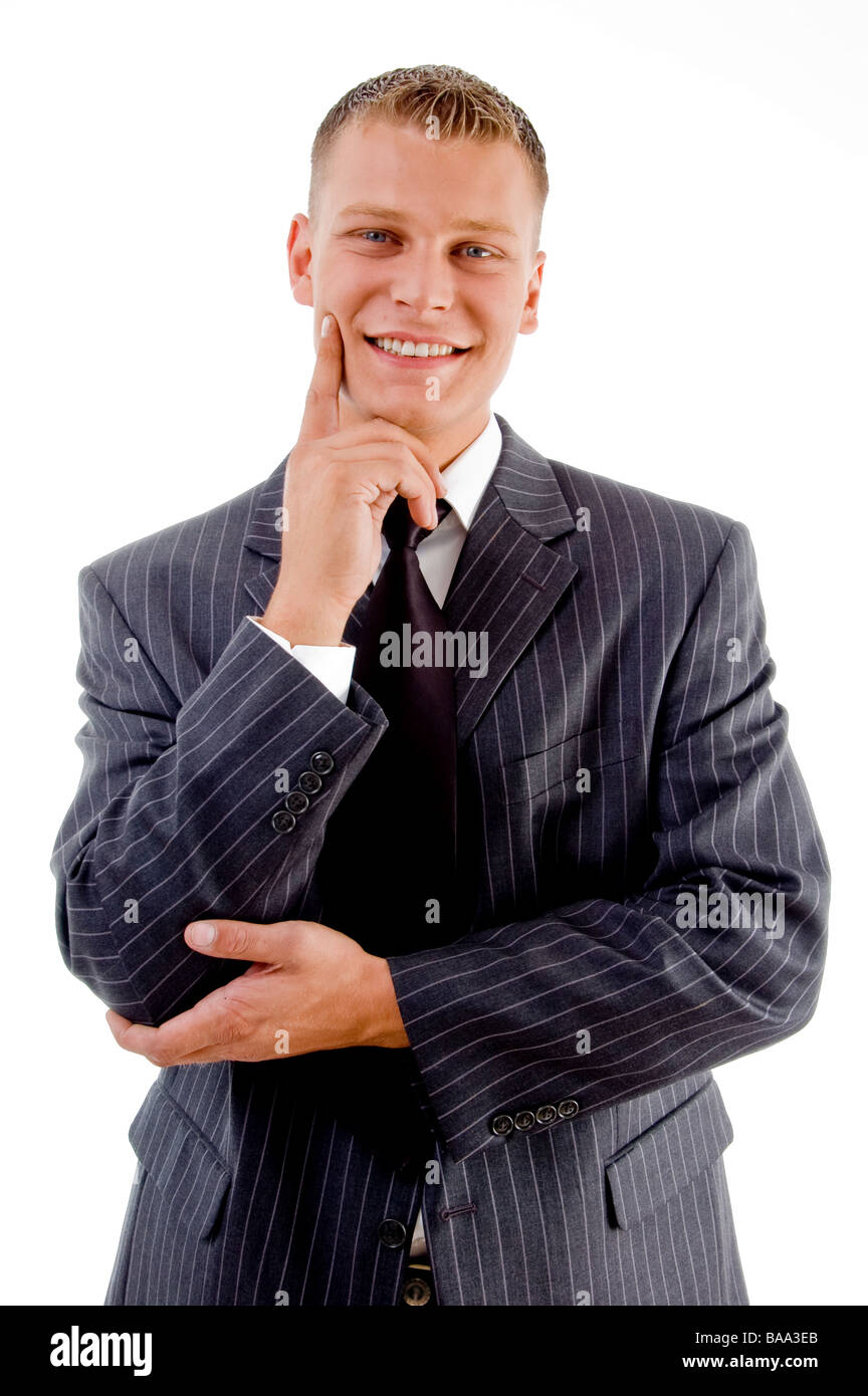 young smiling professional Stock Photo - Alamy