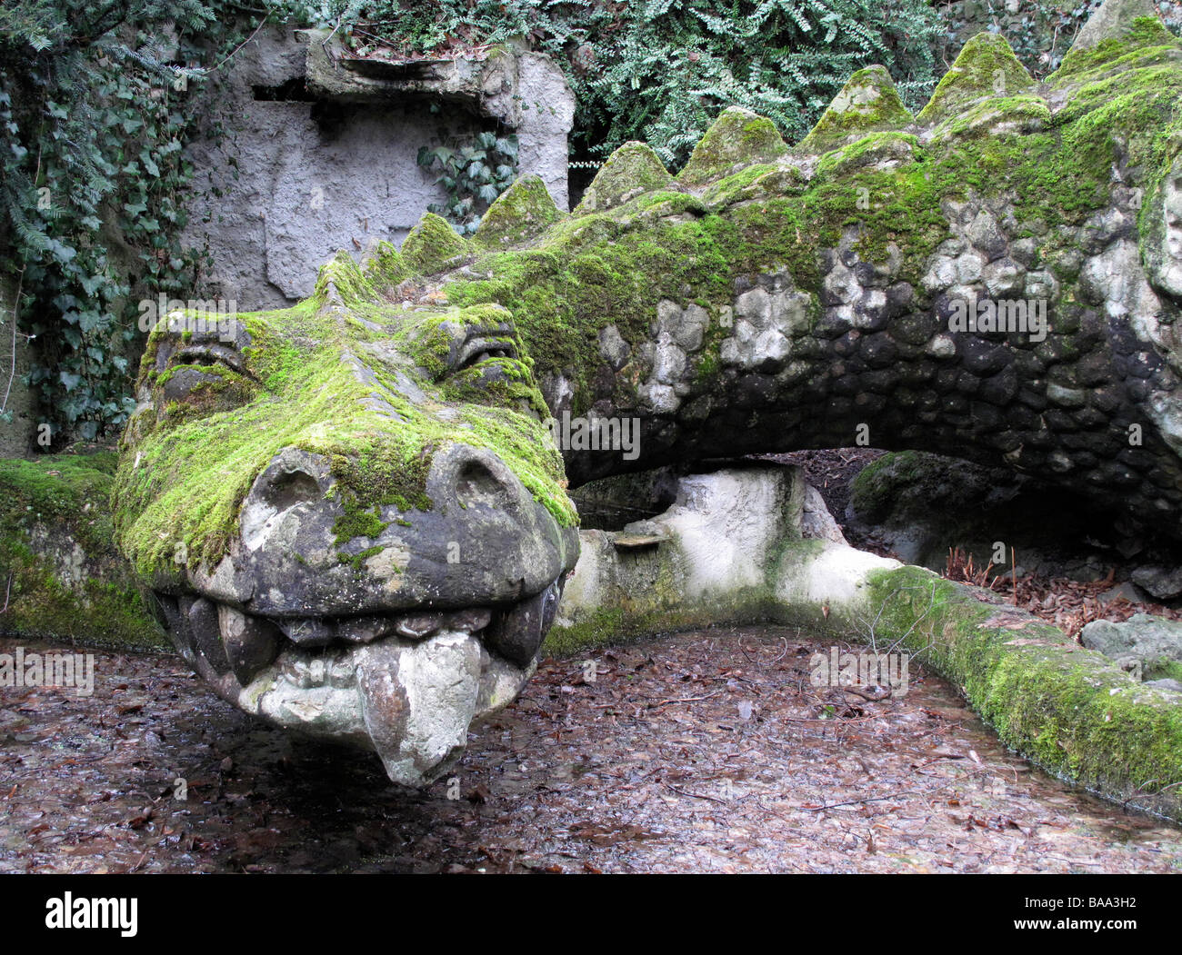 Stone Dragon, Drachenfels hill, Germany Stock Photo - Alamy