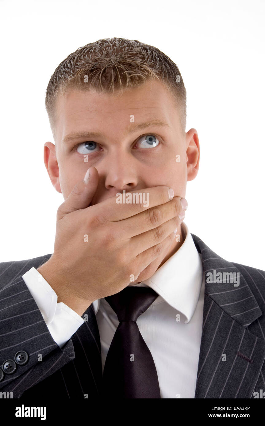 shocked executive posing with facial expressions Stock Photo - Alamy