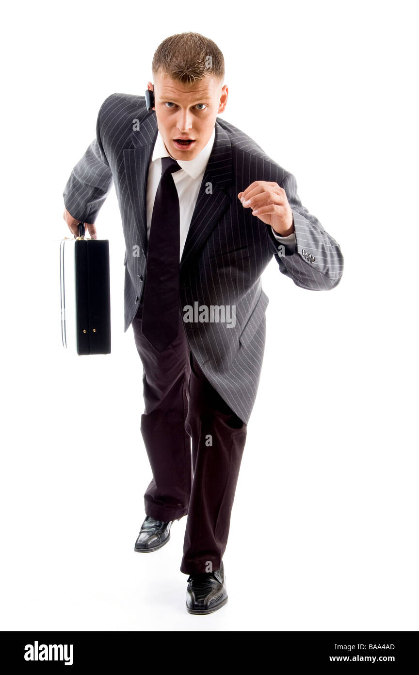handsome young executive posing to camera Stock Photo - Alamy