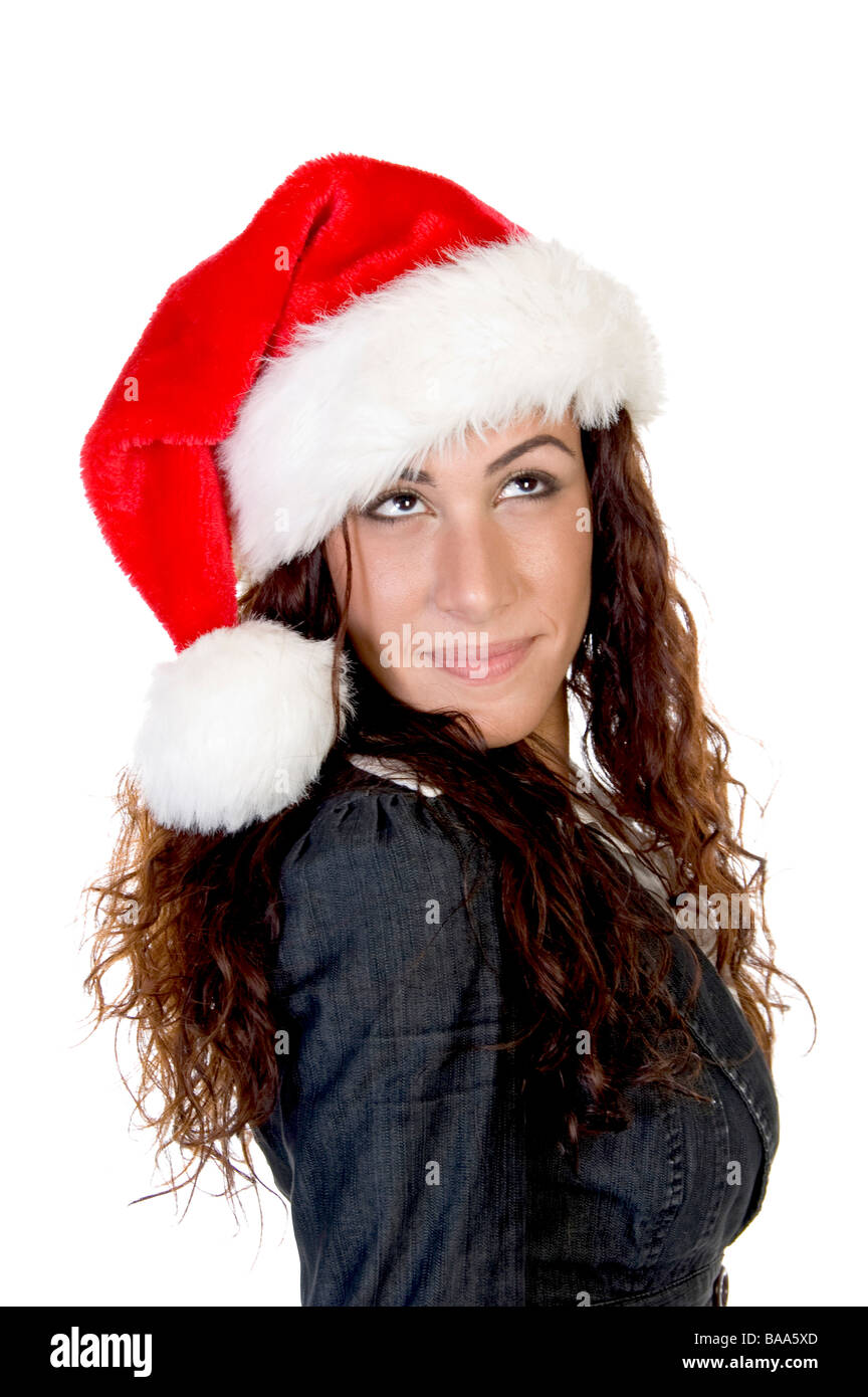 female looking upward Stock Photo - Alamy