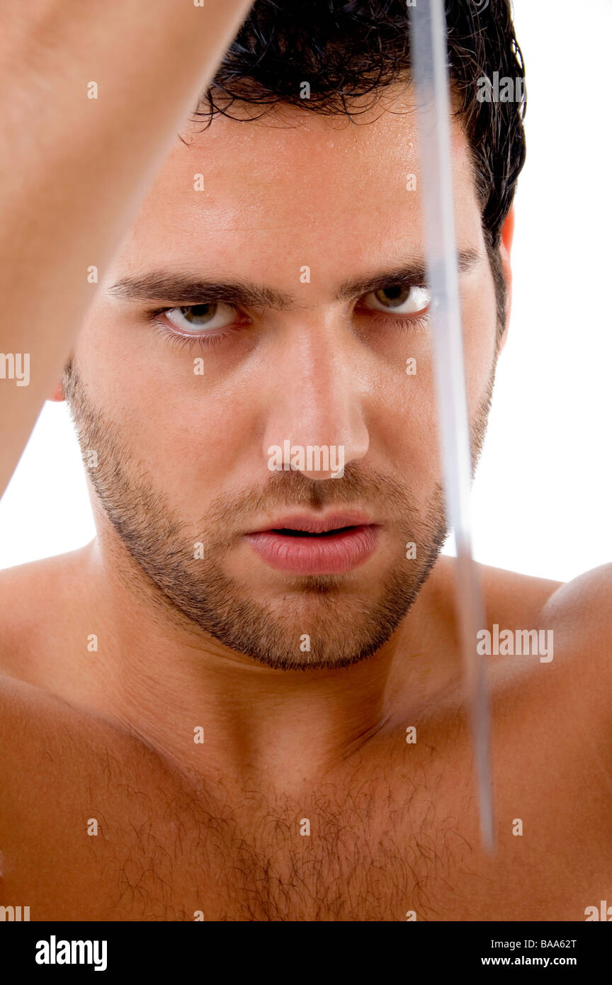 Man Holding Dagger Stock Photos & Man Holding Dagger Stock Images - Alamy