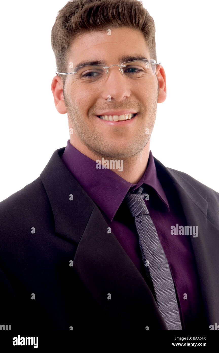 young lawyer smiling Stock Photo - Alamy