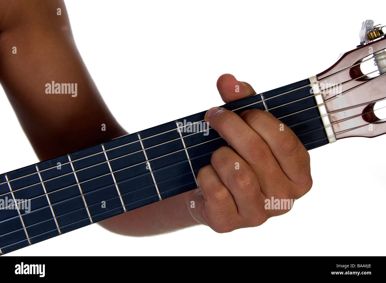 hand of male playing guitar Stock Photo - Alamy
