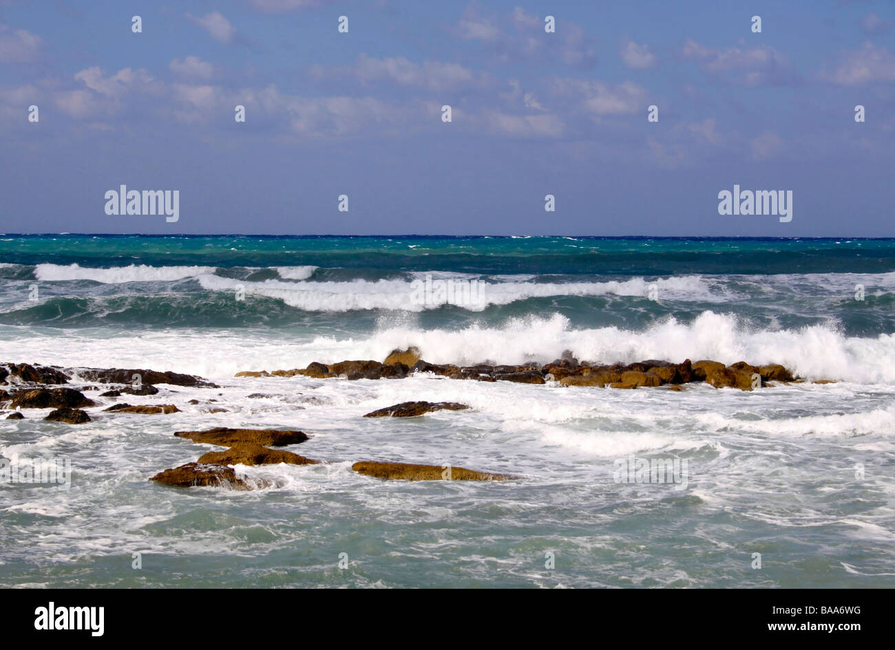 View mediterranean coast waves hi-res stock photography and images - Alamy