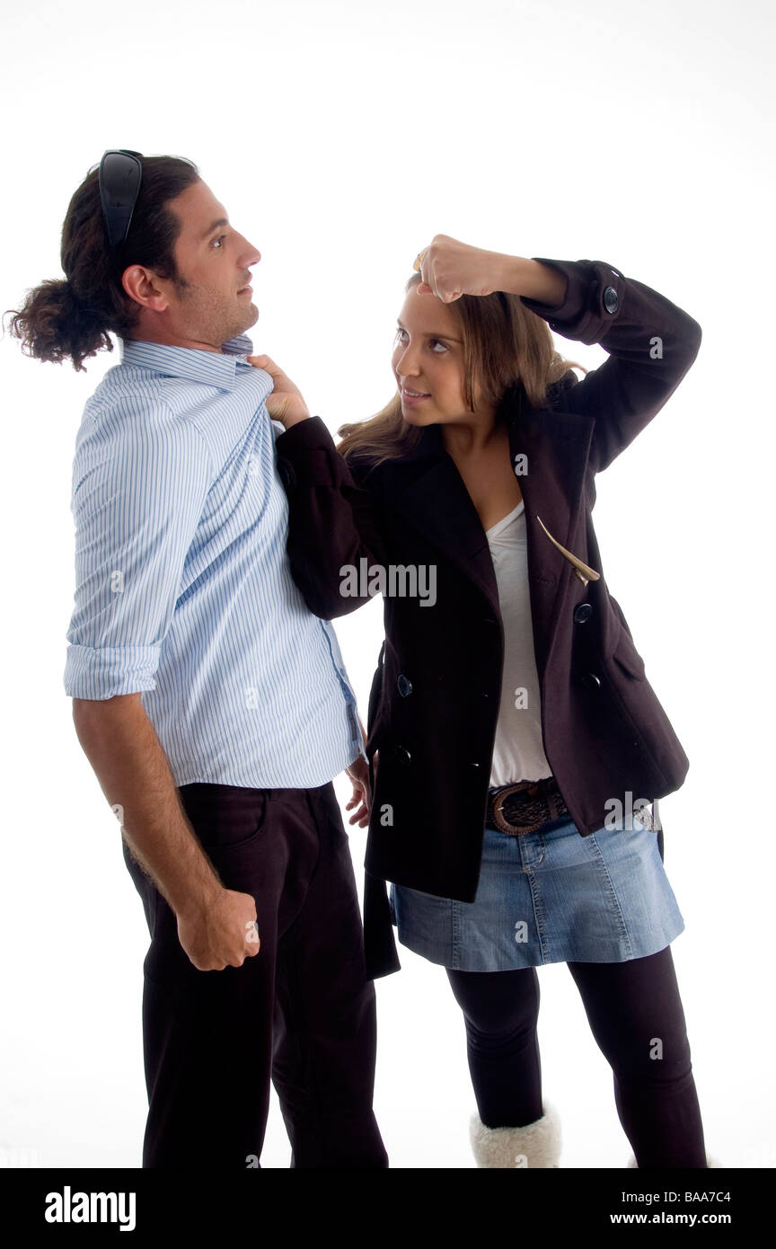 Woman dominating man hi-res stock photography and images - Alamy