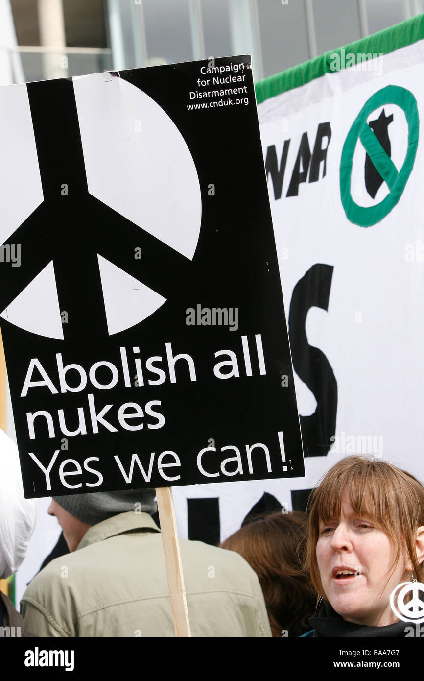 Campaign for Nuclear Disarmament Stock Photo - Alamy