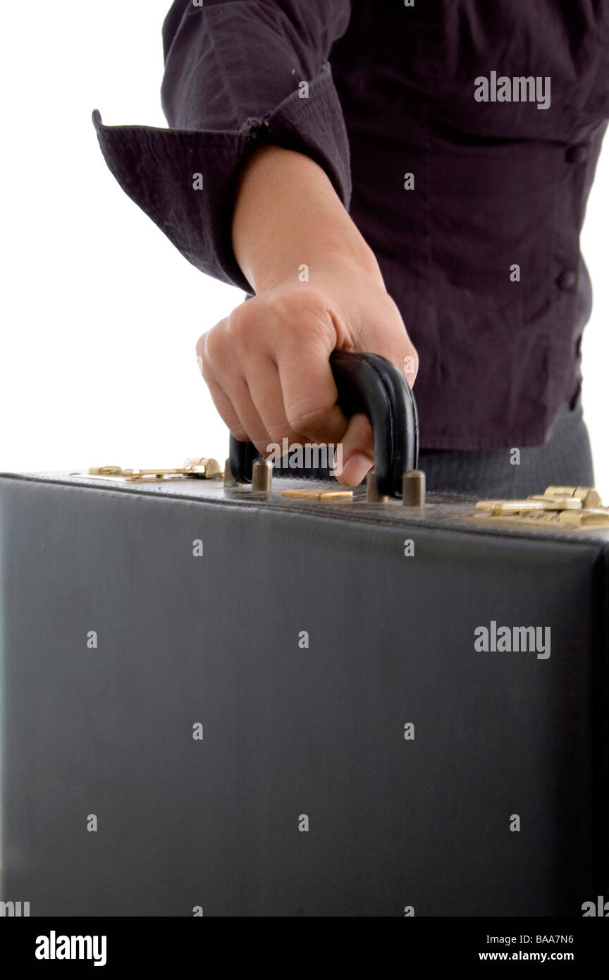 office bag handling Stock Photo - Alamy