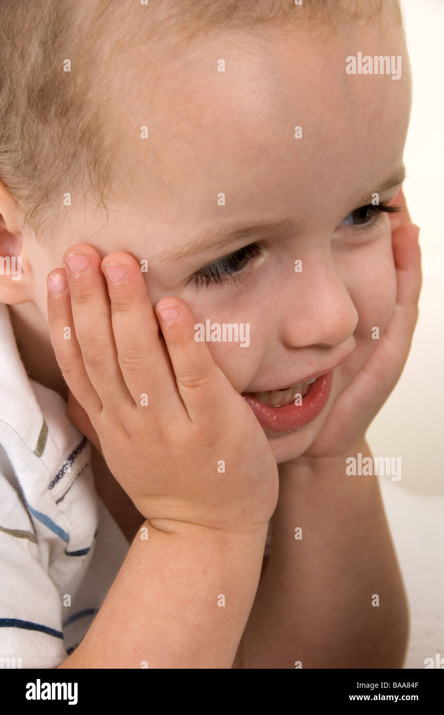 happy boy in thinking pose Stock Photo - Alamy happy boy in thinking pose Stock Photo - Alamy