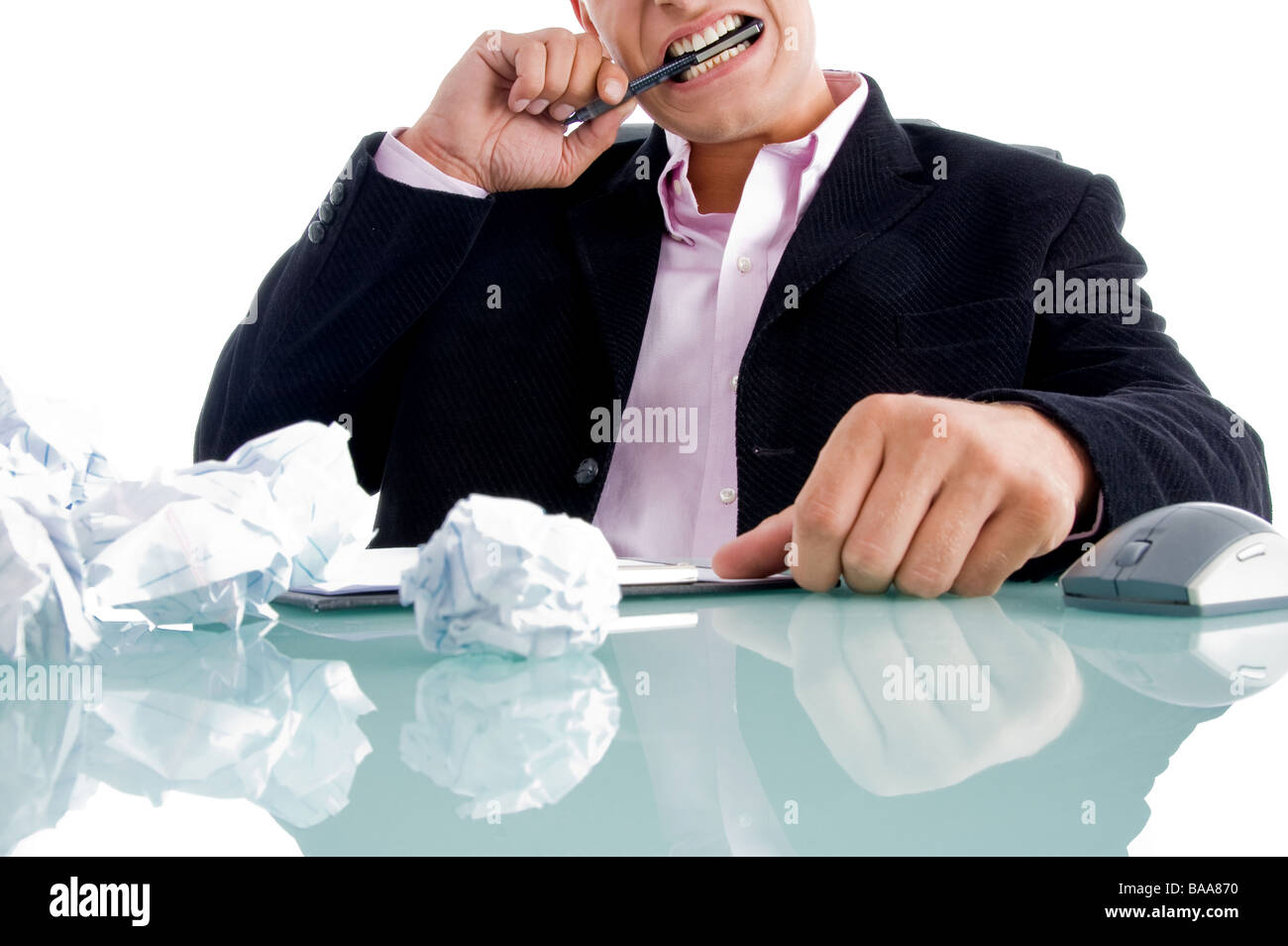 Frustrated professional hi-res stock photography and images - Alamy