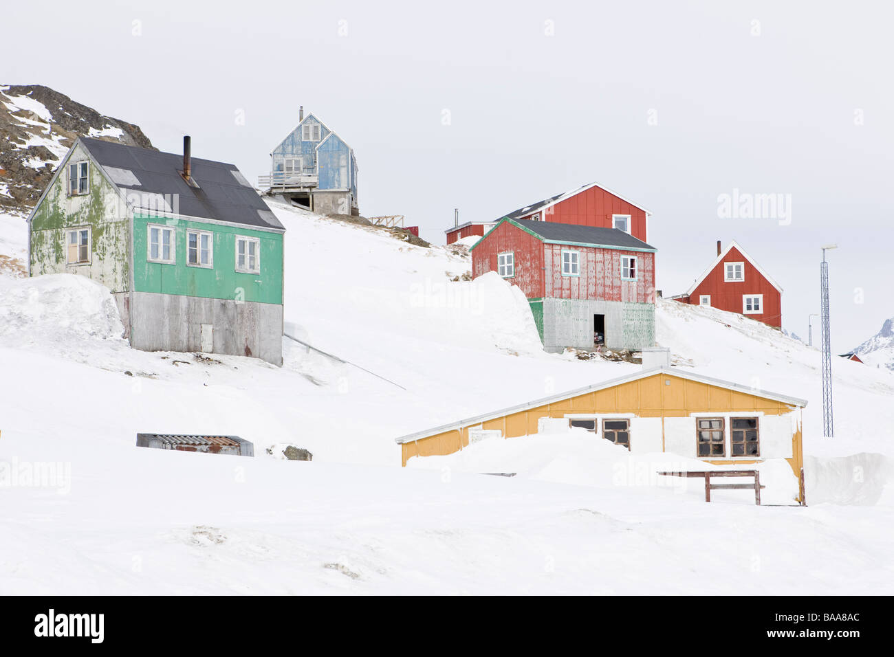 Kulusuk in Greenland Stock Photo - Alamy