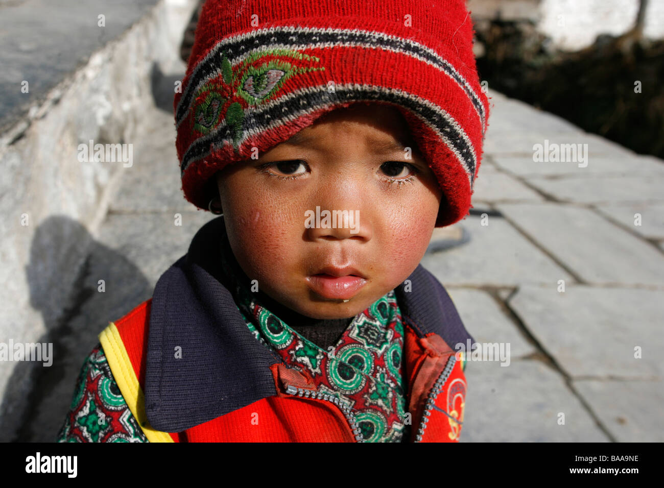 Nepali boy hi-res stock photography and images - Alamy