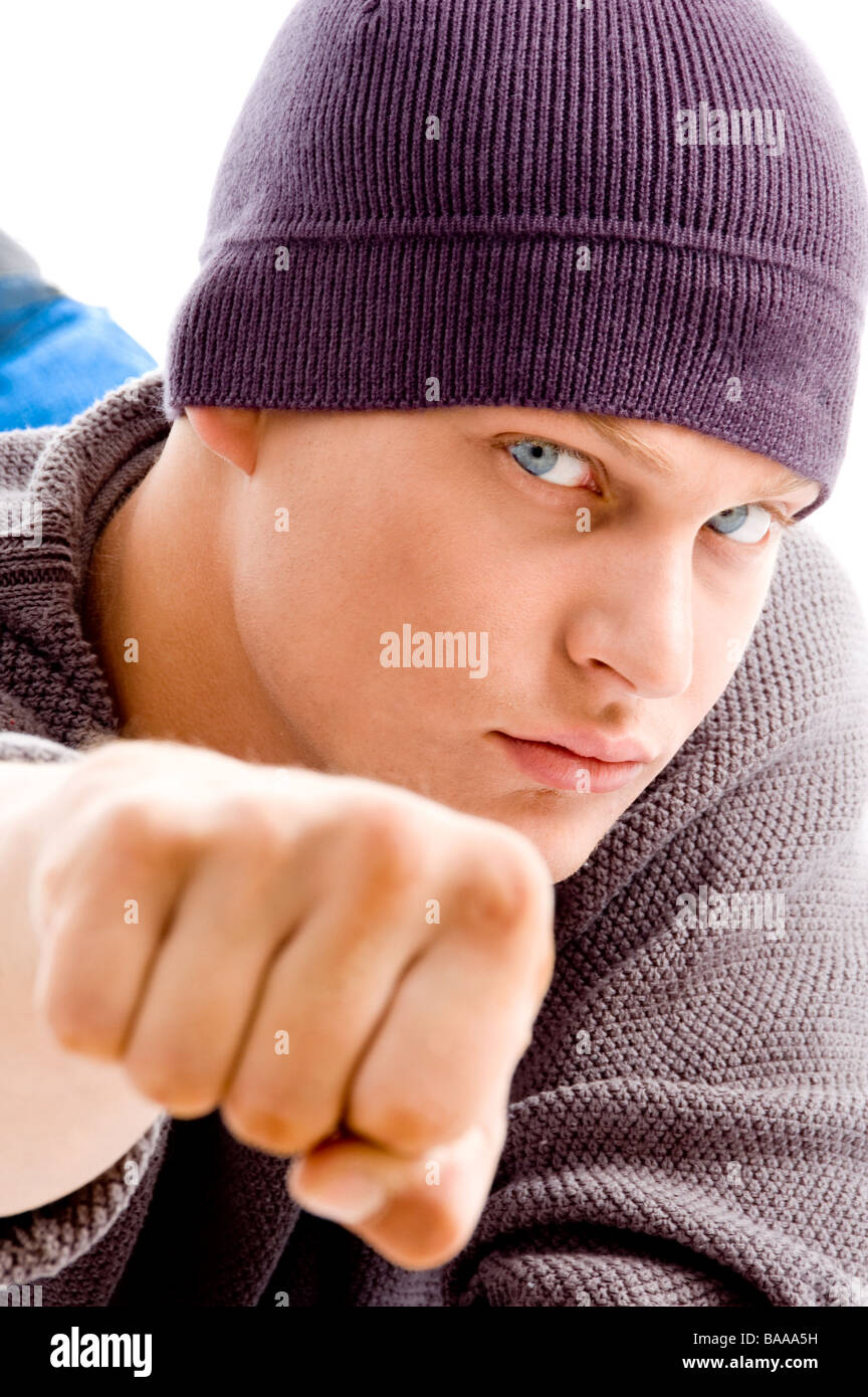 Fist pose hi-res stock photography and images - Alamy