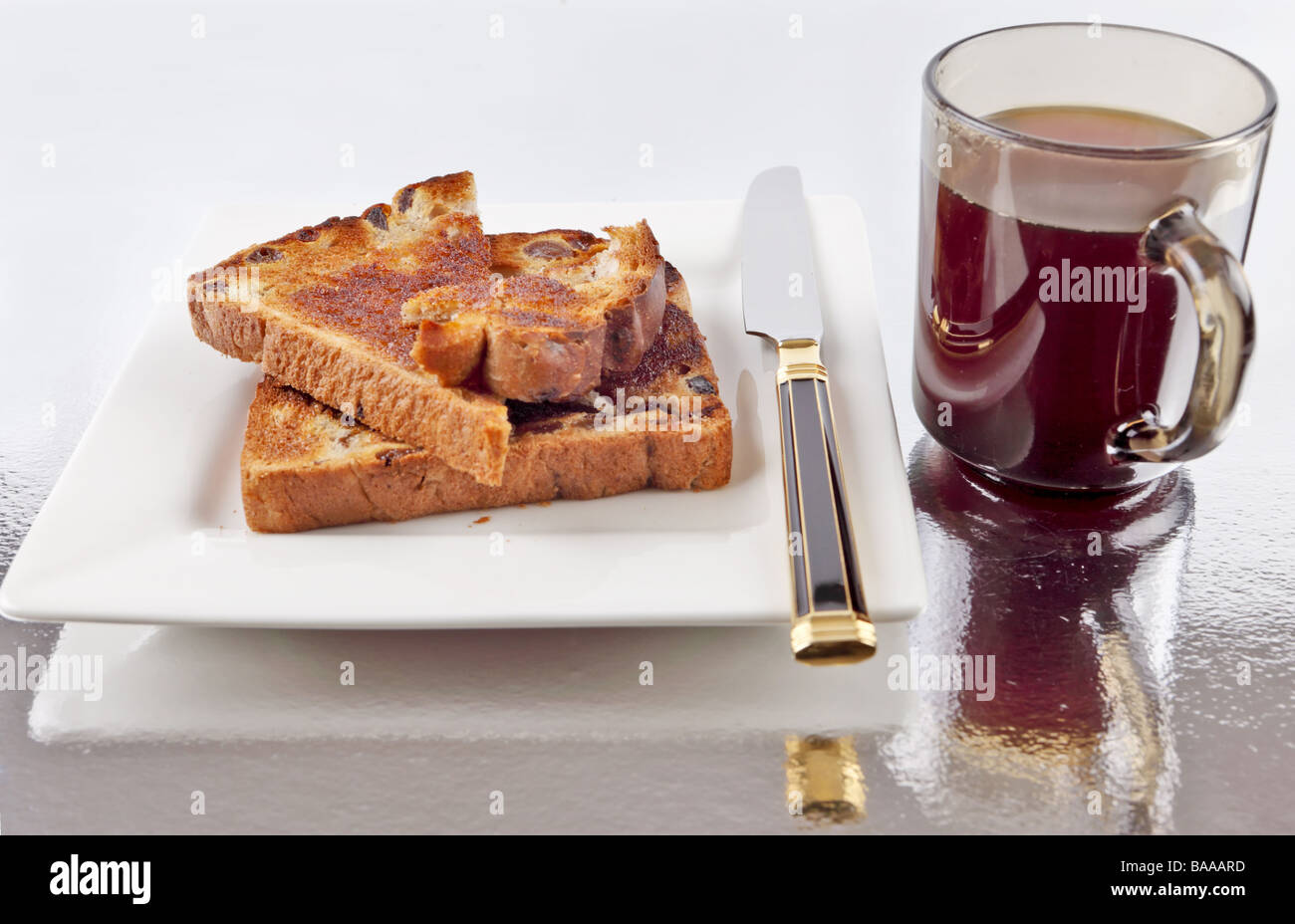 Raisin bread toast hi-res stock photography and images - Alamy