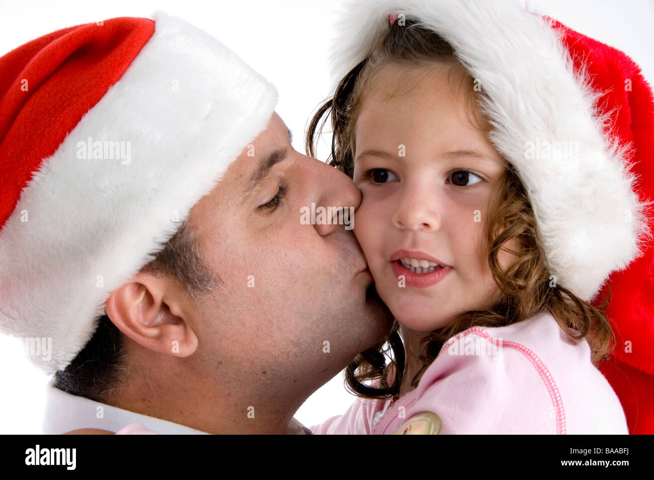 Father kissing old baby girl hi-res stock photography and images - Alamy