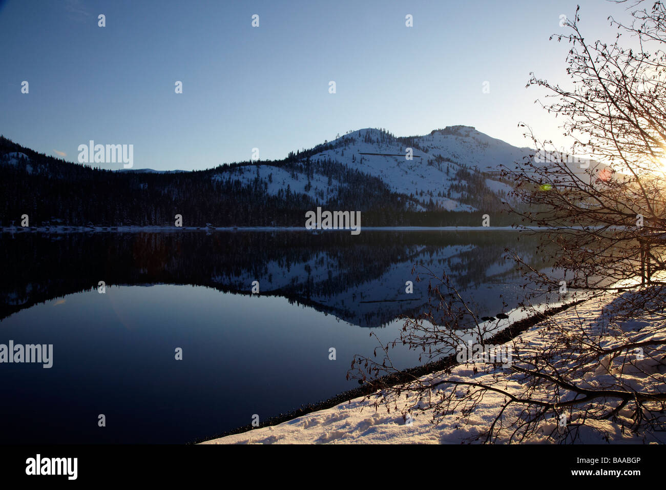 Donner Lake, Truckee, California Stock Photo - Alamy