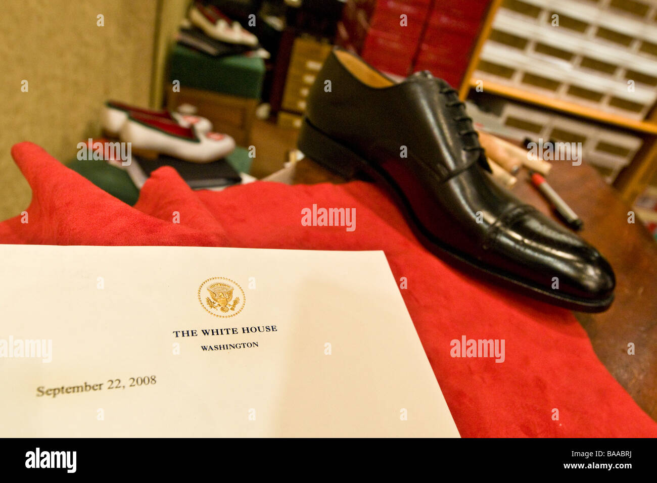 Barack obama shoes hi-res stock photography and images - Alamy