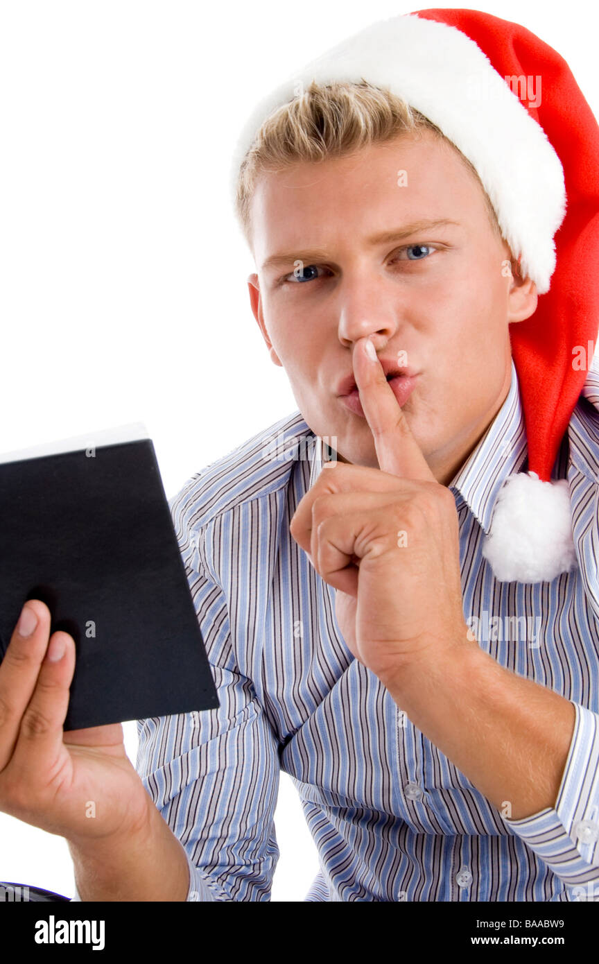 Man asking keep silent hi-res stock photography and images - Alamy