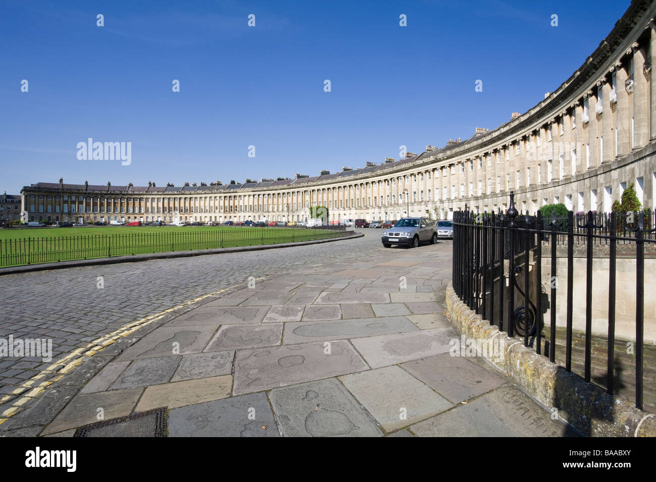 the Royal Crescent Bath Somerset England UK Stock Photo - Alamy