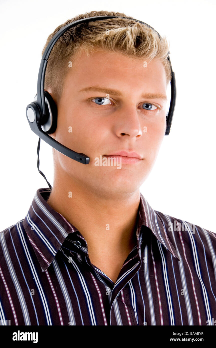 telephone operator busy on phone call Stock Photo - Alamy