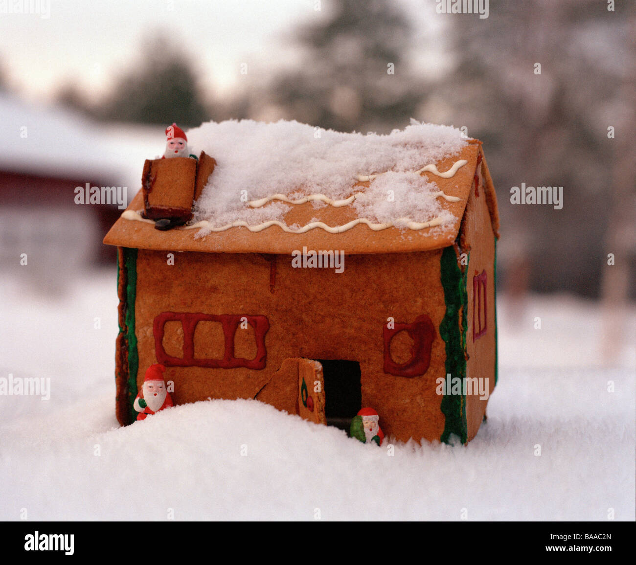 A gingerbread house, Sweden Stock Photo - Alamy