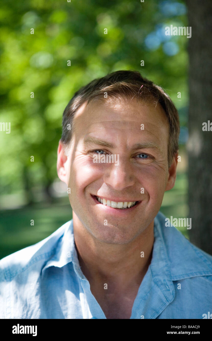 Portrait of a man Stock Photo - Alamy