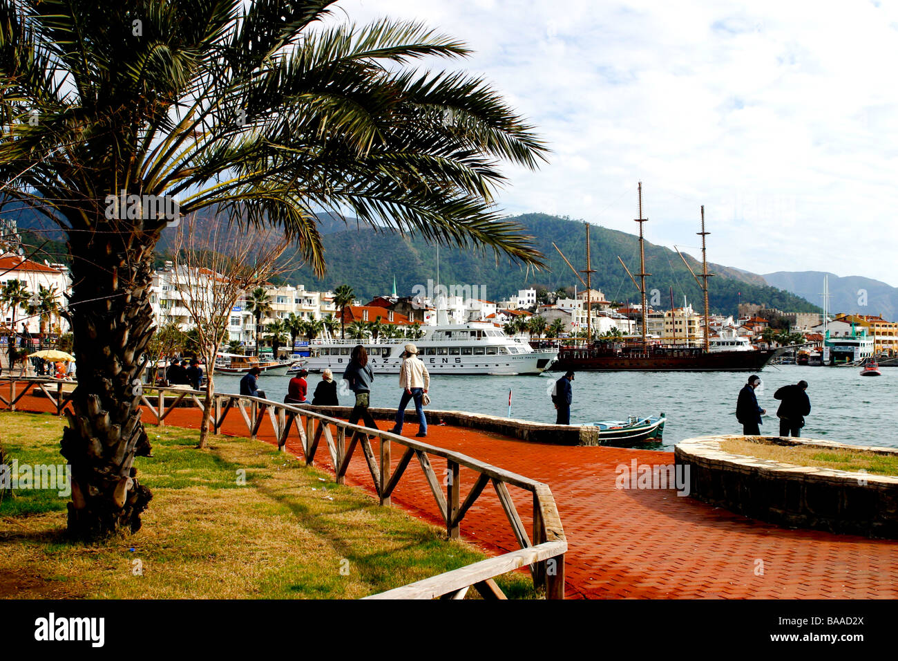 Marmaris quay harbour hi-res stock photography and images - Alamy