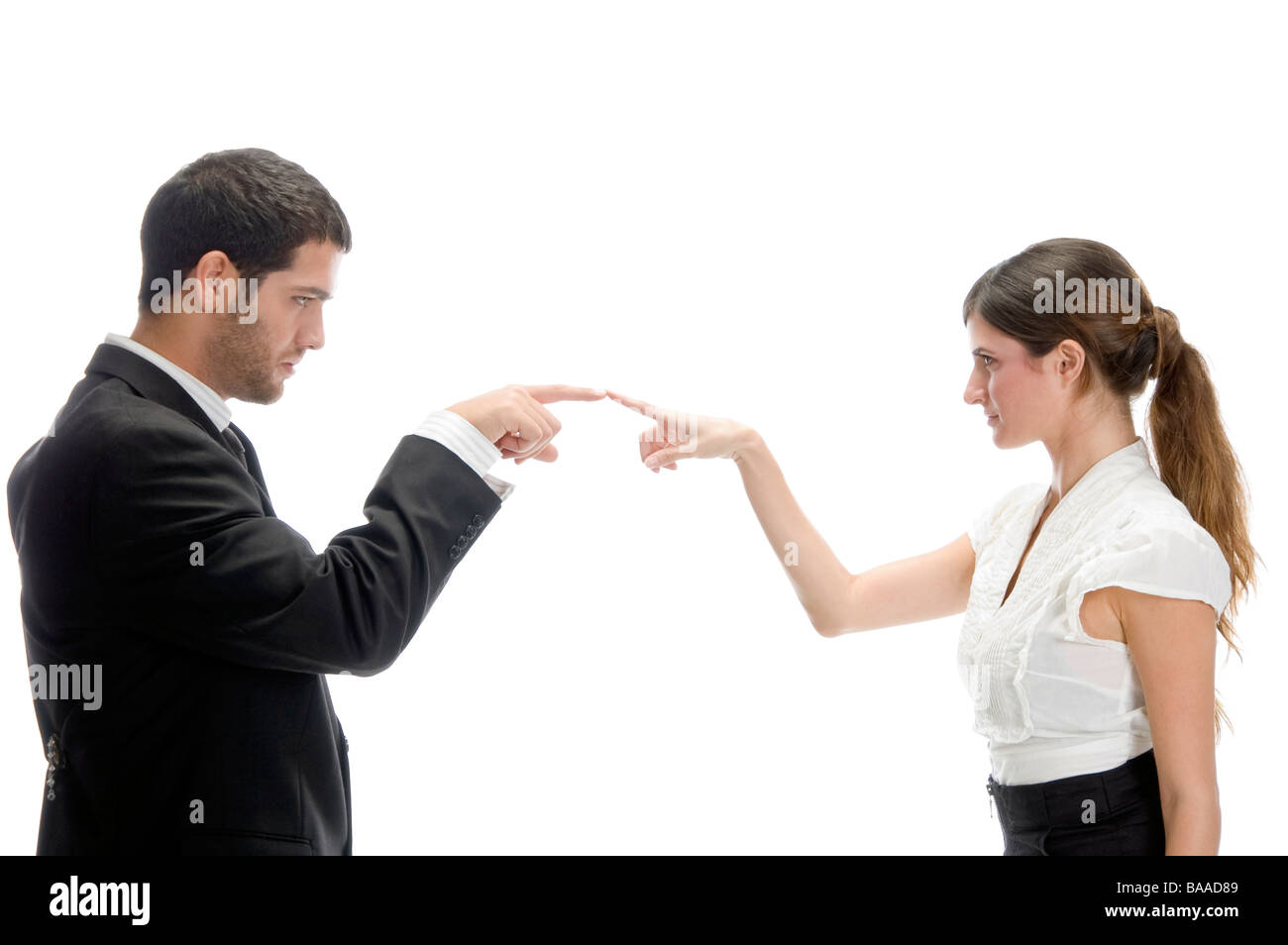 Happy old couple hand Cut Out Stock Images & Pictures - Alamy