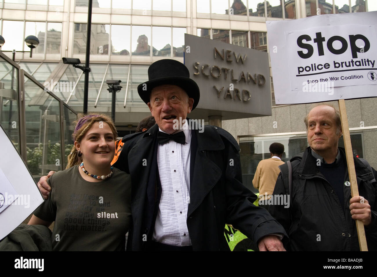 Protest against Police brutality Stock Photo - Alamy