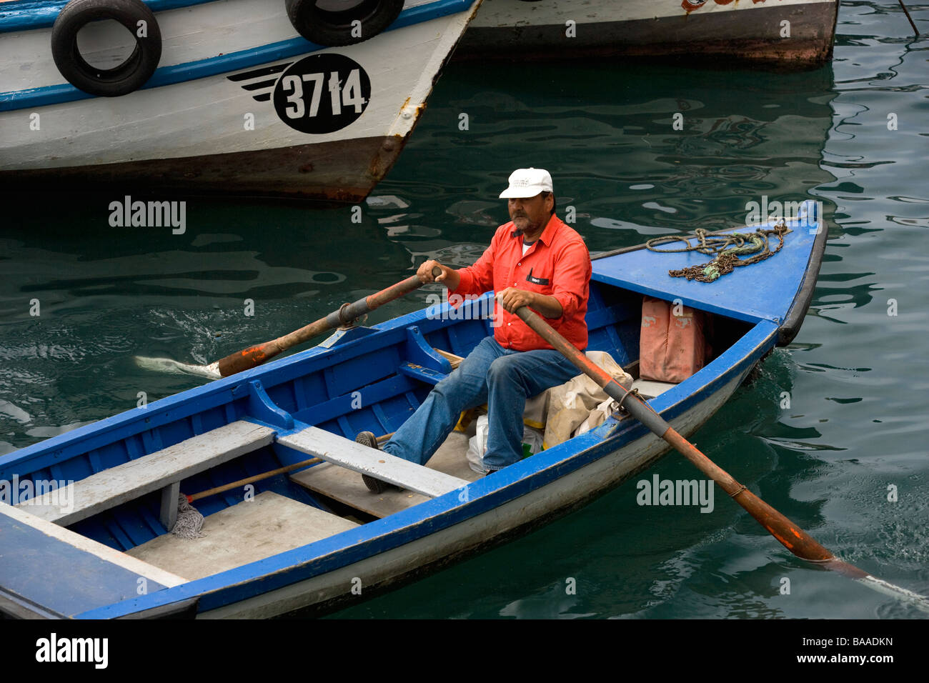 Man in rowboat hi-res stock photography and images - Alamy