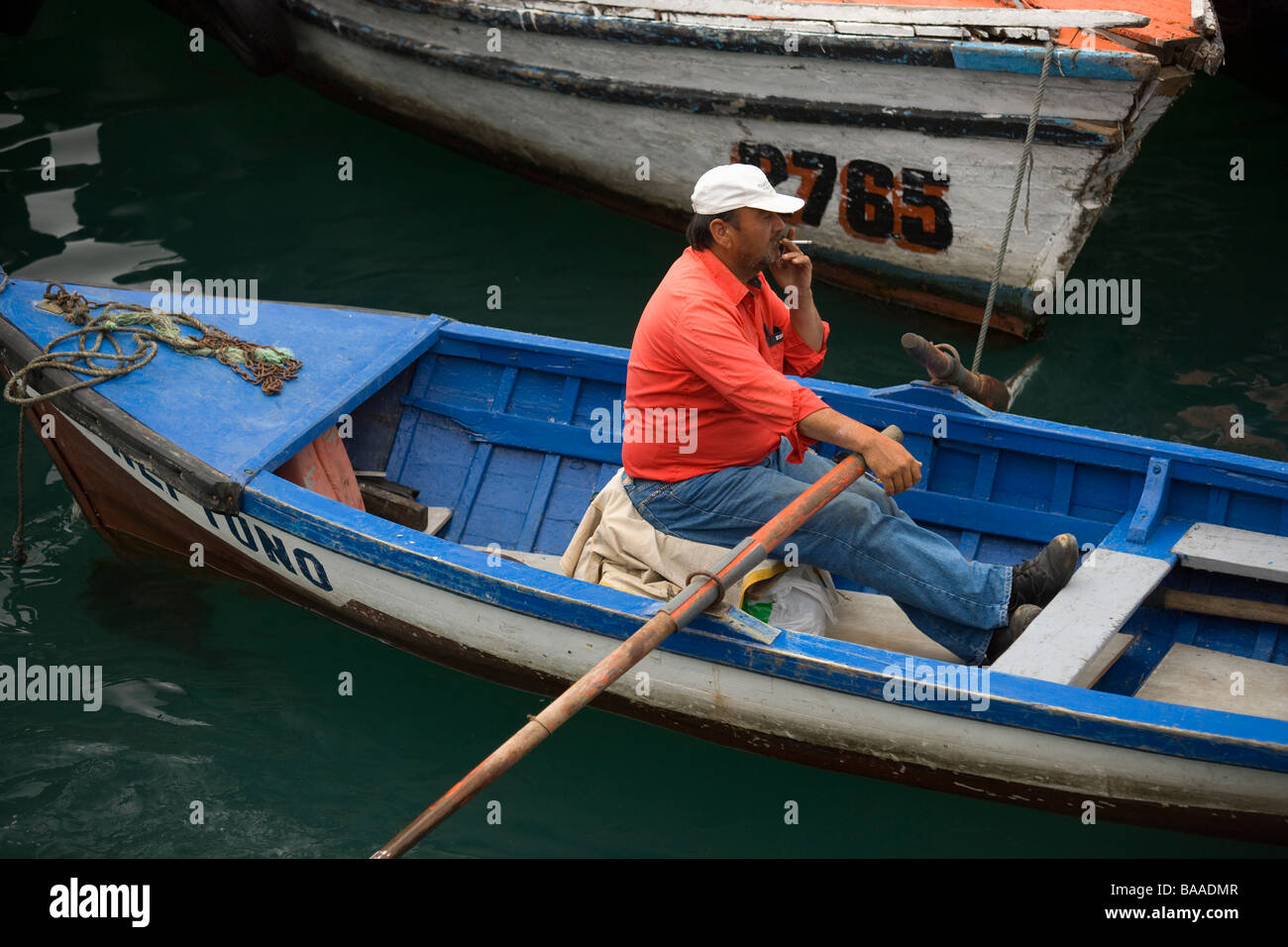 Man in rowboat hi-res stock photography and images - Alamy